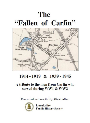 Carfin - The Fallen of WW1 & WW2 | Lanarkshire Family H