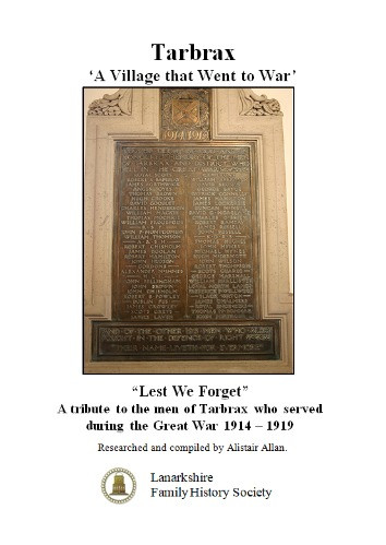 Tarbrax ‘A Village that went to War’ | Lanarkshire Family H