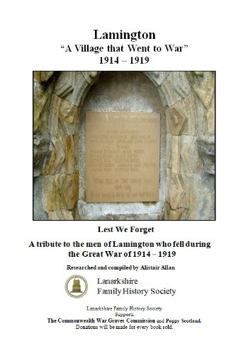 Lamington ‘A Village that went to War’ | Lanarkshire Family H