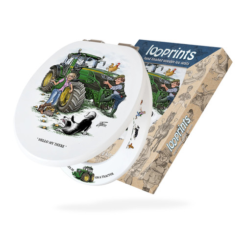 Tractor Soft Close Toilet Seat ( Top & Bottom Fixing ) | Looprints