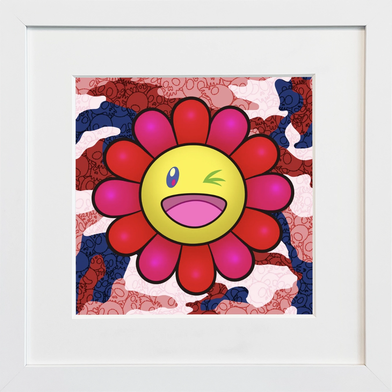 Flower #4441 Warhol Camouflage by Takashi Murakami | d-gallerie