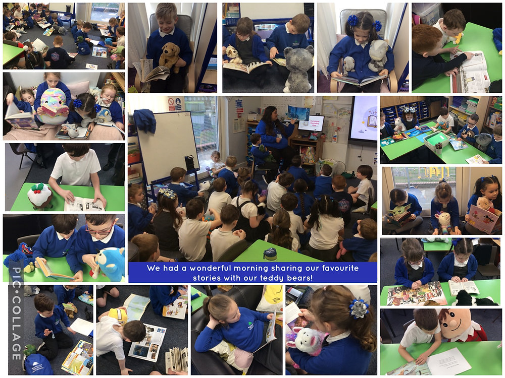 Storytime fun with Beech class and friends.