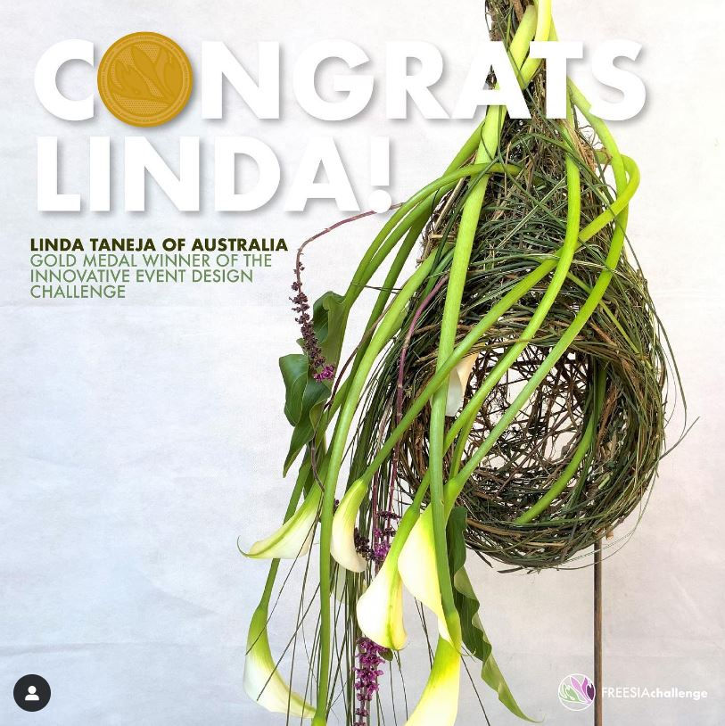 Aussie wins Gold Medal @ International Sustainable Floral Competition ...