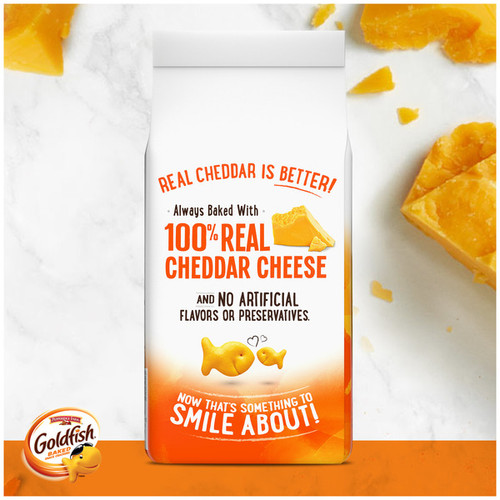 Pepperidge Real Cheddar Is Better 100% Real Cheddar Cheese No ...