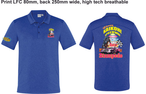2025 Kaikohe Speedway Easter Stampede Womens Polo | dd-gold-uniforms