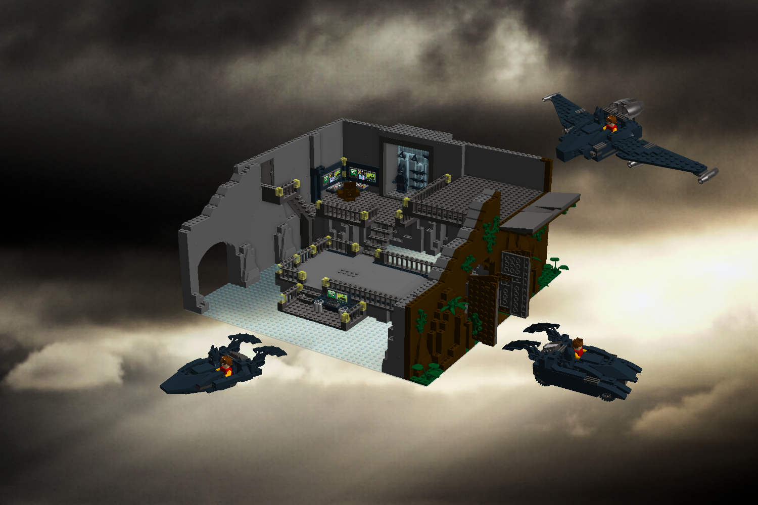 LEGO BATCAVE