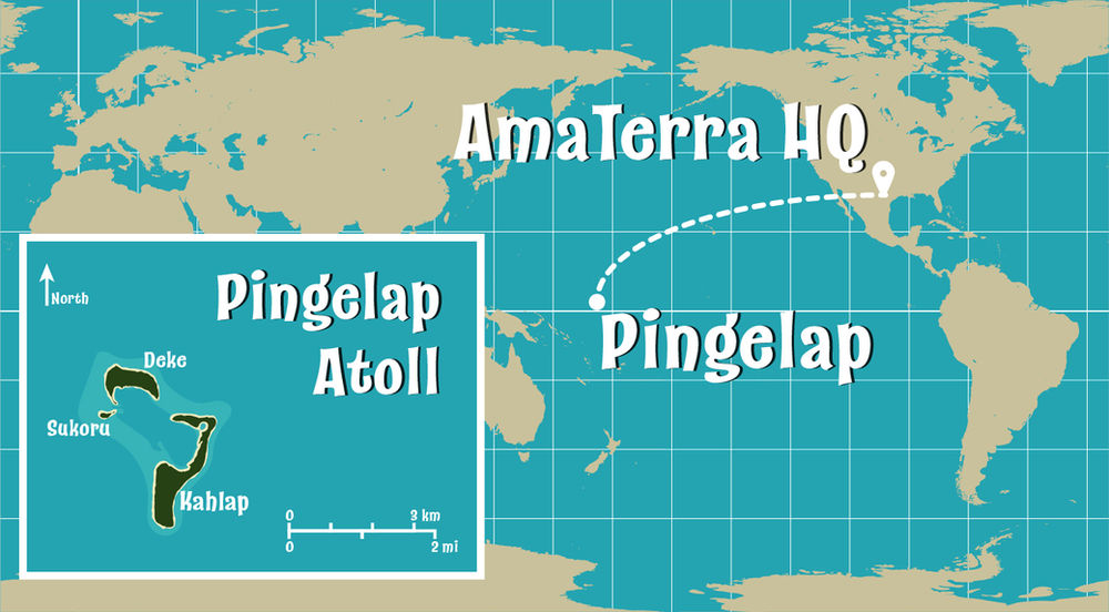 AmaTerra archaeologist returns from research at the Pingelap Atoll in
