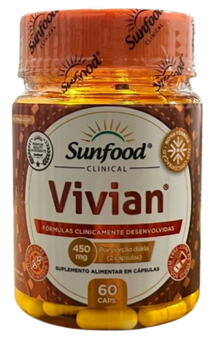 VIVIAN (PROBIOTICO + PREBIOTICO + COQ10) 450MG 60CAPS SUNFOOD CLINICAL ...