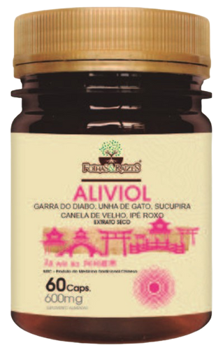 ALIVIOL EXTRATO SECO MTC 60 CAPS FOLHAS E RAIZES | Santo Vigor