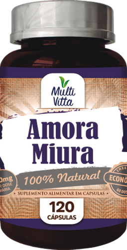 AMORA MIURA 700MG 120 CAPS MULTIVITTA | Santo Vigor
