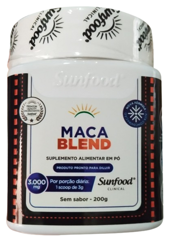 SOLUVEL - MACA BLEND 3000MG 180G SUNFOOD CLINICAL | Santo Vigor