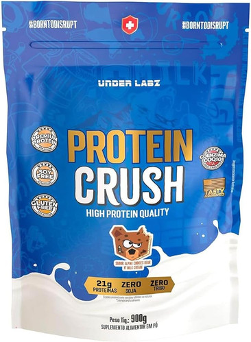 WHEY PROTEIN CRUSH REFIL 900G UNDER LABZ | Santo Vigor