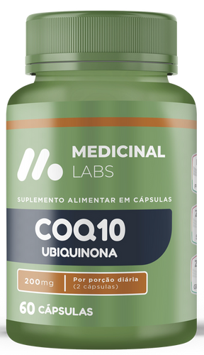 COENZIMA Q10 200MG 60 CAPS MEDICINAL LABS | Santo Vigor