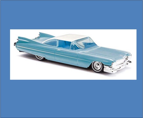 HO - 1959 Cadillac Eldorado Convertible - Top Up (blue, white) | CB ...