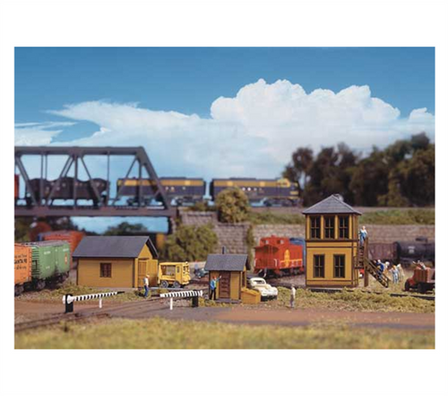 Trackside Structure Set - N | CB Train Junction N