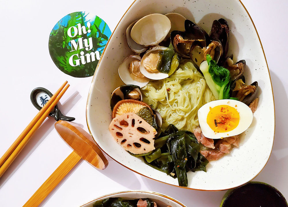 Green Tea Miso Soba Noodles