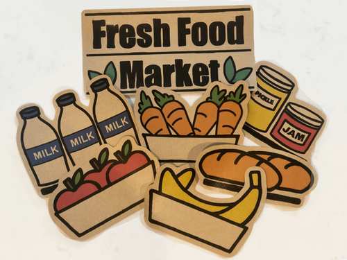 Grocery Store Sticker Set | Busy Brains Activity