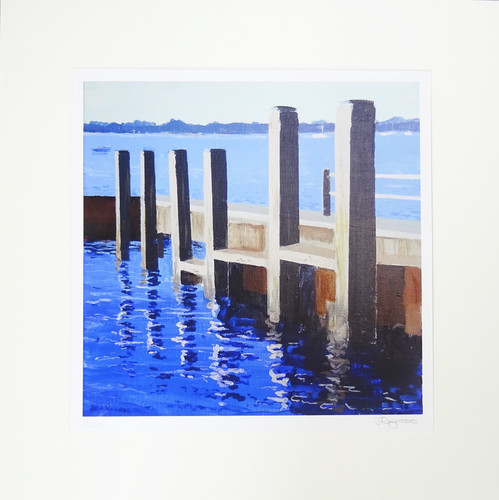 'Harbour Steps' Limited Edition print | Trapeze Jewellery