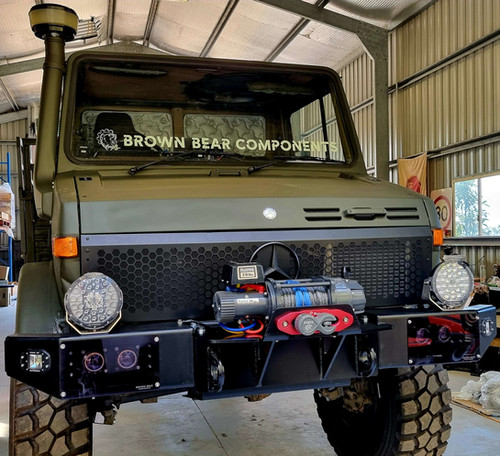 Unimog U1700 Heavy Duty Bumper Wings | Brown Bear Component