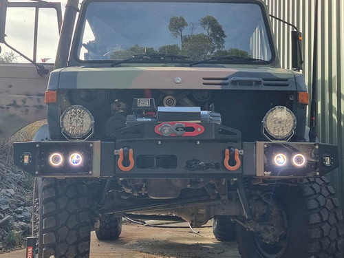 Unimog Headlight Protectors | Brown Bear Component