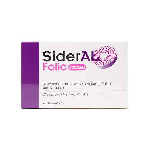 SiderAL® Folic 30 Capsules | MS Boutique