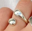Anillo Gotas Ajustable | Mar de Plata Taxco