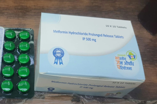 Metformin PR 500 mg, 10 tablets | API GENERIC PHARMACY