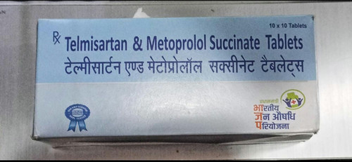 Telmisartan 40 mg and Metoprolol 25 mg, 10 tablets | API GENERIC PHARMACY