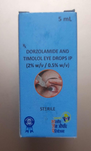 Janaushadhi Dorzolamide and Timolol eye drops (2%+0.5%w/v),5 ml | API ...