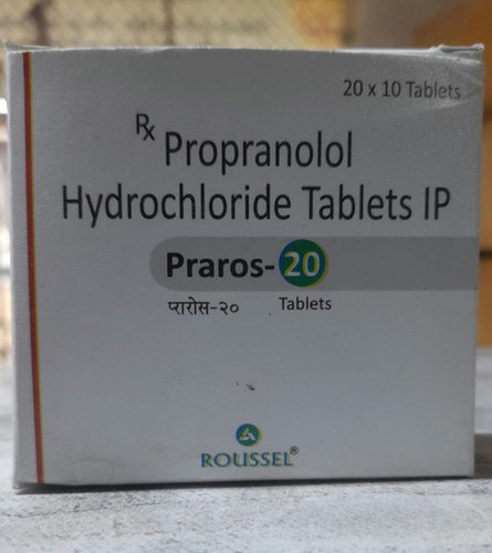 Propranolol Hcl Tablets 20 mg , 10s | API GENERIC PHARMACY