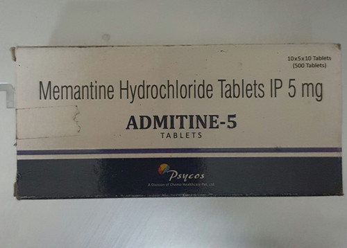 Memantine Hcl tablets 5 mg, 10s | API GENERIC PHARMACY