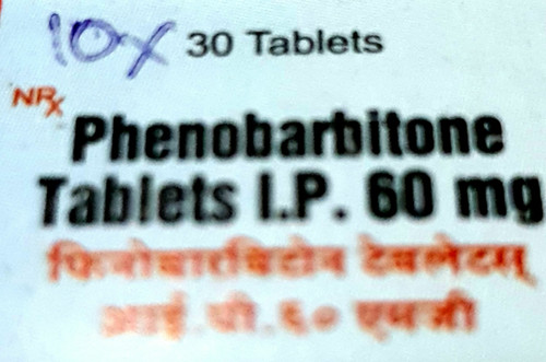 Phenobarbitone 60 mg /30tablets | API GENERIC PHARMACY