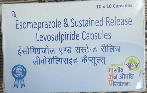 Like Esoz L, Enteric coated Esomeperazole Sustain release Levosulpride ...