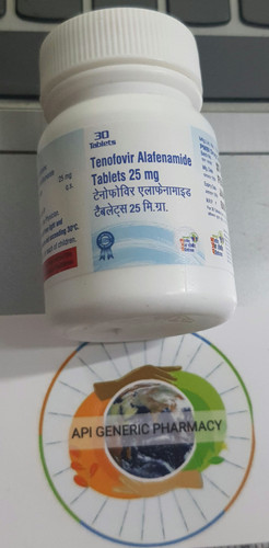 Tenofovir 25 mg, 30 tablets, 1 Bottle | API GENERIC PHARMACY