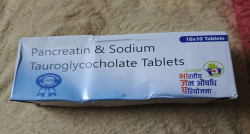 Pancreatin & Sodium Tauroglycocholate, 10 tablets | API GENERIC PHARMACY