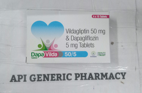 DAPA-VILDA 5/50 MG, 15 TABLETS | API GENERIC PHARMACY