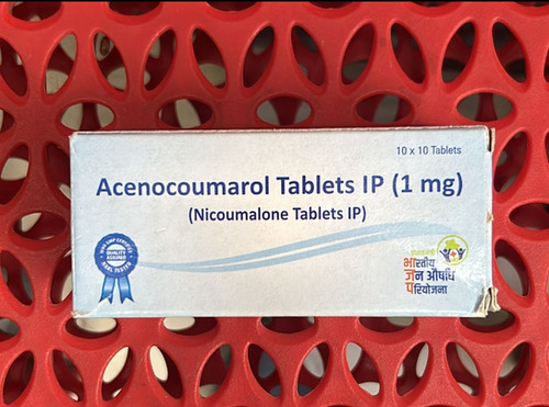 LIKE ACITROM 1 MG , ACENOCOUMAROL , 10 TABLETS | API GENERIC PHARMACY