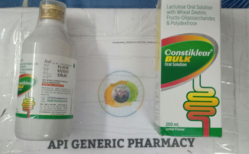 CONSTIKLEAR BULK ORAL SOLUTION, 200 ML | API GENERIC PHARMACY