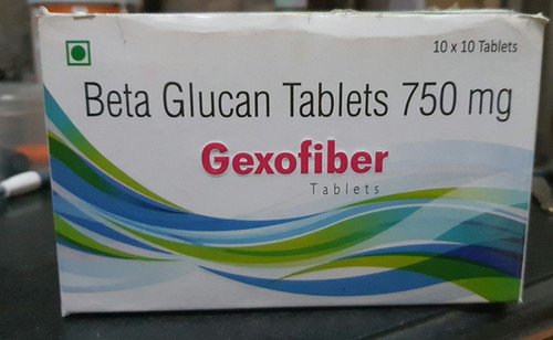 Beta Glucan 750 mg tablets, 10 tablets | API GENERIC PHARMACY