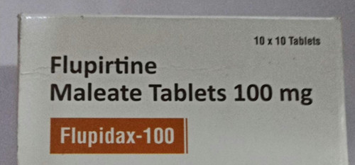 Flupirtine 100 mg tablets, 10s | API GENERIC PHARMACY