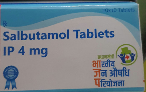 Salbutamol 4mg, 10 Tablets | API GENERIC PHARMACY