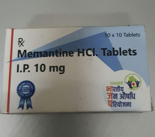 Memantine Hcl tablets 10 mg, 10 tablets | API GENERIC PHARMACY