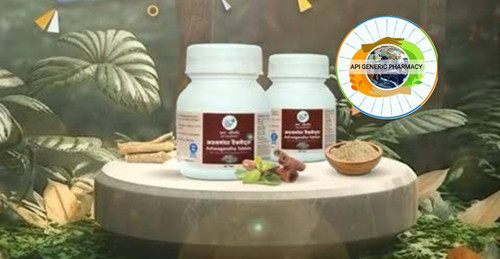 ASHWAGANDHA 250 MG, 30 TABLETS | API GENERIC PHARMACY