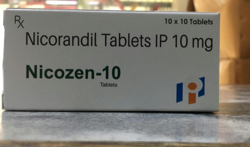 NICORANDIL 10 MG, 10 Tablets | API GENERIC PHARMACY