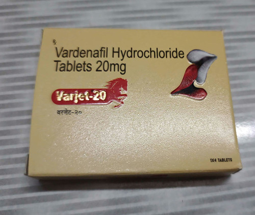VARDENAFIL HYDROCHLORIDE 20 MG, 4 TABLETS | API GENERIC PHARMACY