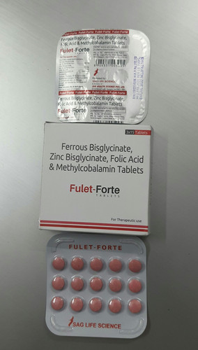 Fulet- Forte , strong formula for anemia , 15 tablets | API GENERIC ...