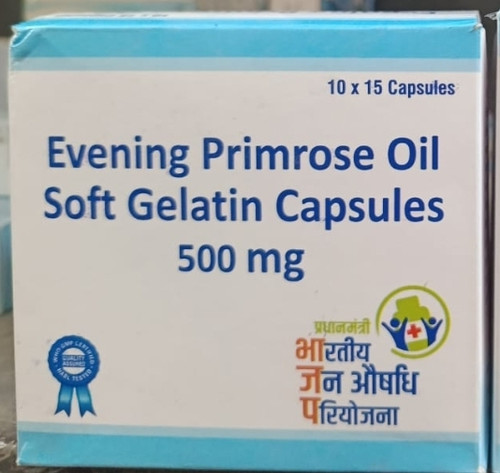 EVENING PRIMROSE OIL SOFT GELATIN CAPSULES, 500 mg , 15 capsules | API ...