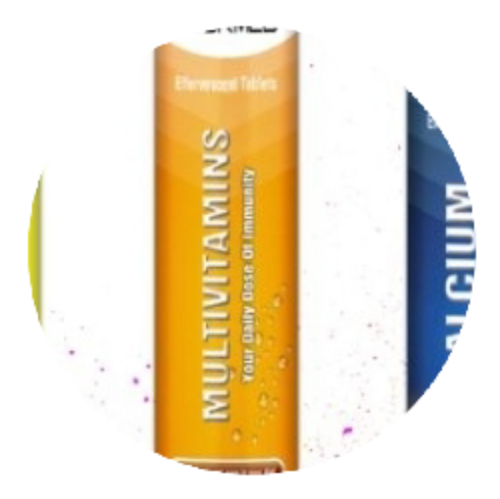 MULTIVITAMINS EFFERVESCENT , DISPERSIBLE, 20 TABLETS | API GENERIC PHARMACY