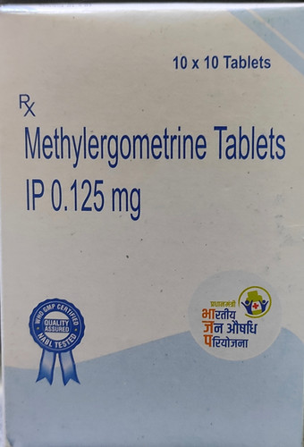 METHYLERGOMETRINE TABLETS 0.125 MG | API GENERIC PHARMACY