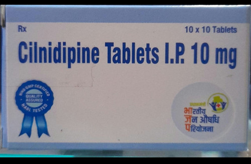 Cilnidapine 10 mg, 10 tablets | API GENERIC PHARMACY